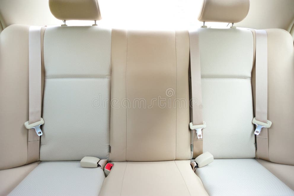 Back seat of car stock photo. Image of sofa, close, empty - 57601282