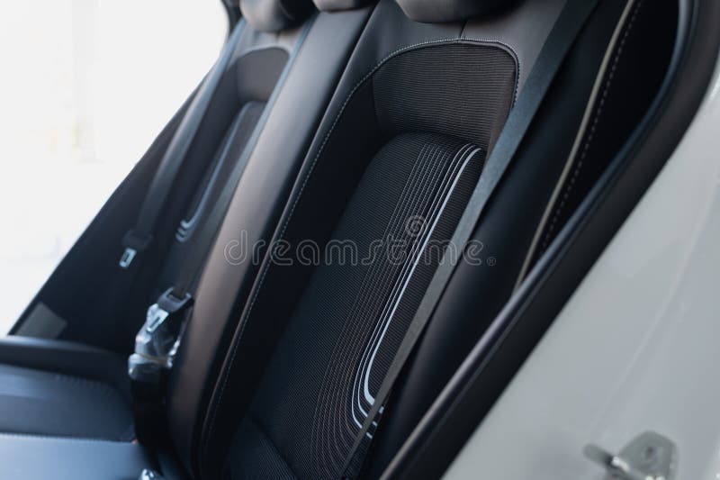 Back Seats of Passenger Car Stock Photo - Image of comfort, saloon ...
