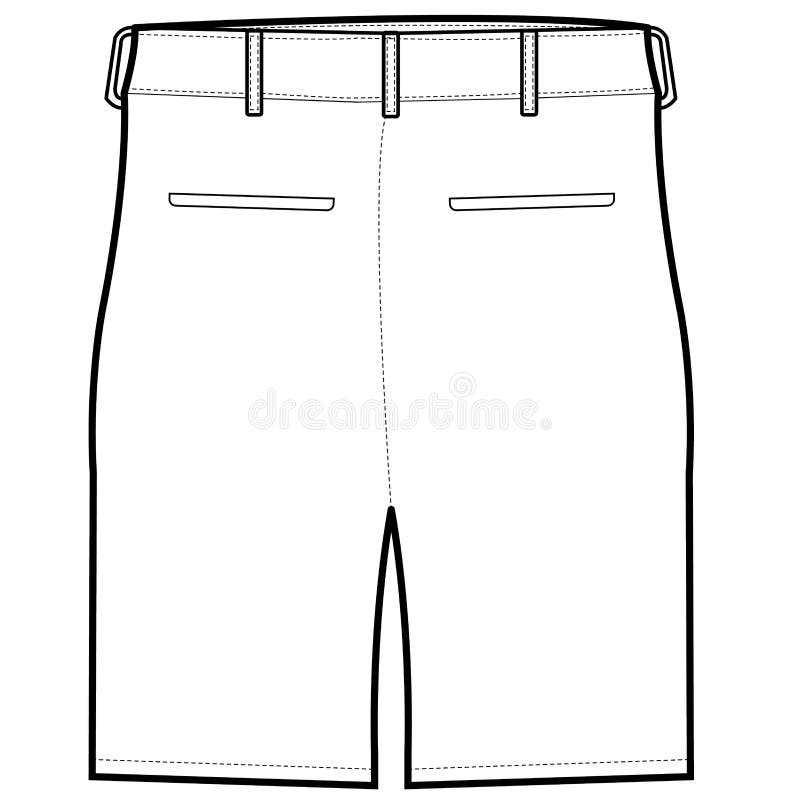 Front Shorts vector stock vector. Illustration of classic - 31791942