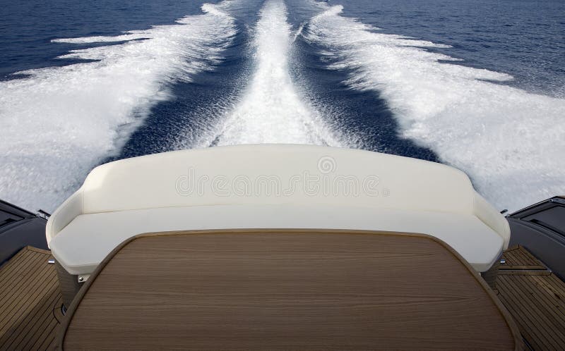 The back side of boat stock photo. Image of motorized - 7913180