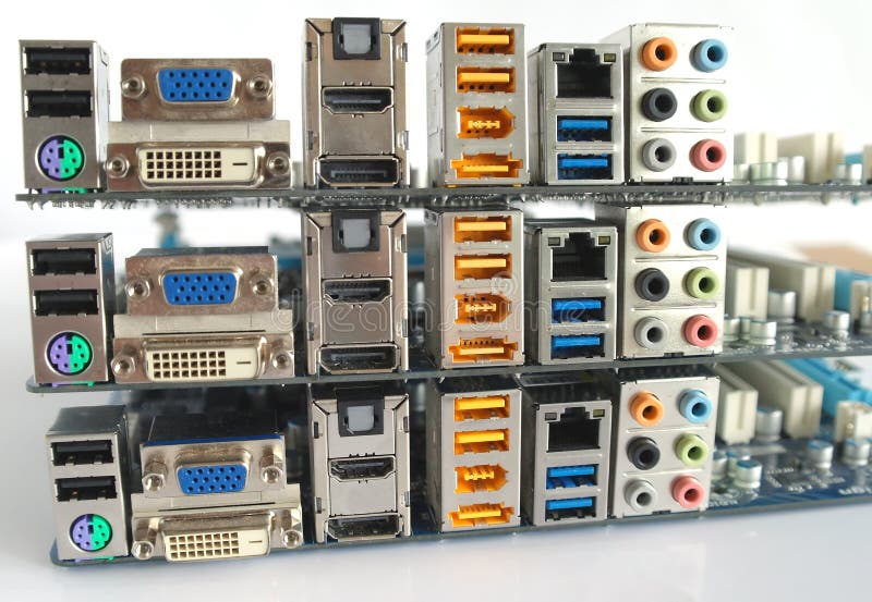 Ð¡omputer main boards. stock photo. Image of processor - 29792720