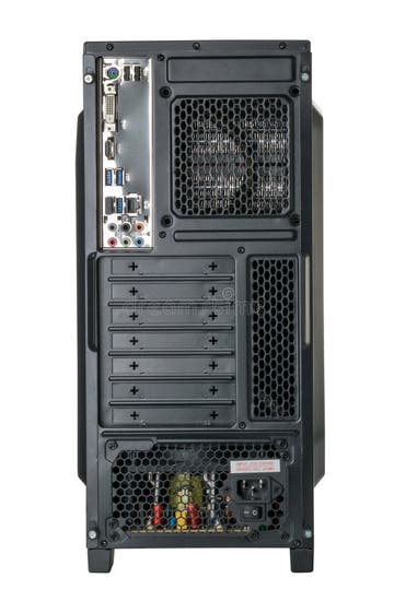 270 Computer System Unit Back Stock Photos - Free & Royalty-Free Stock ...