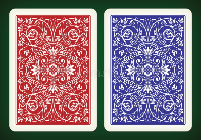 Playing Cards Back Stock Illustrations – 2,701 Playing Cards Back Stock ...