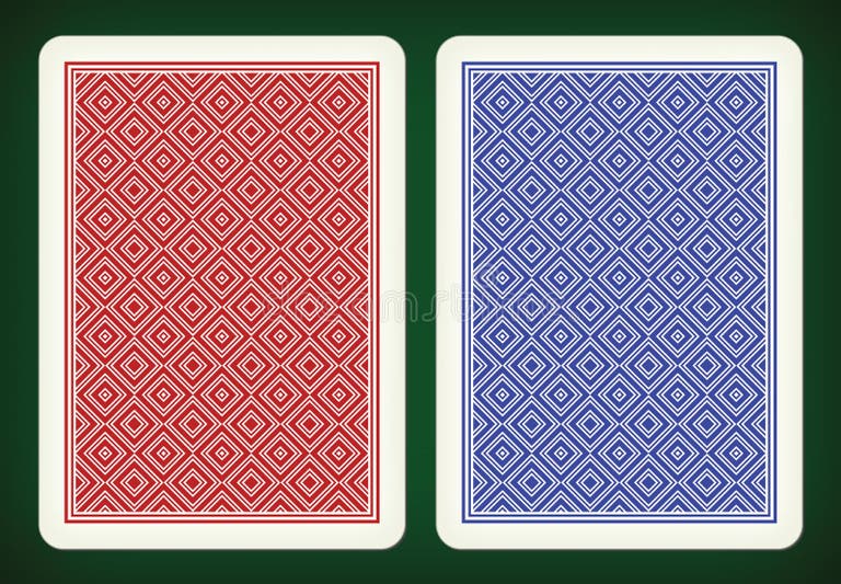 Playing Cards Back Vector Stock Illustrations – 2,327 Playing Cards ...