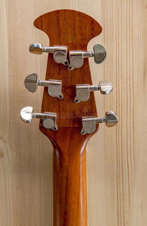 Side of a guitar stock image. Image of lacquer, vintage - 101917809