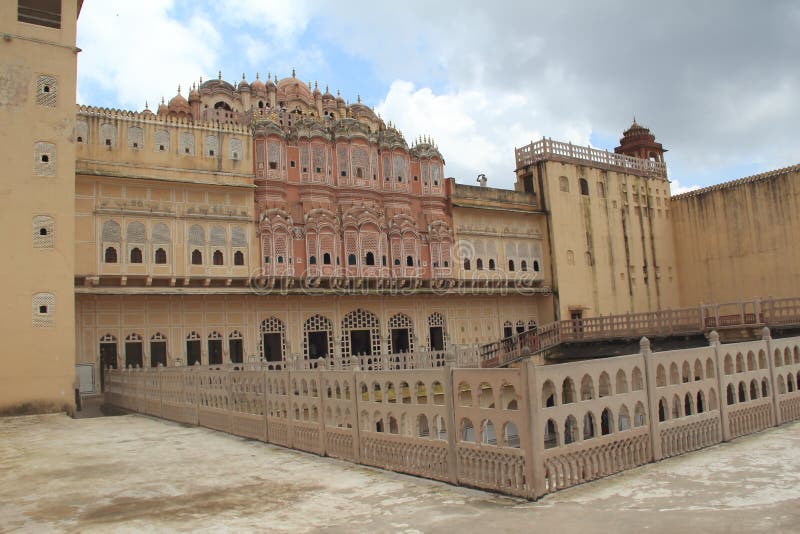 Back Side in Hawa Mahal editorial stock photo. Image of travel - 26973333