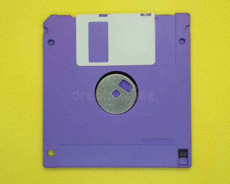 Back Side of a 3.5 Inch Floppy Storage Disk Stock Photo - Image of ...