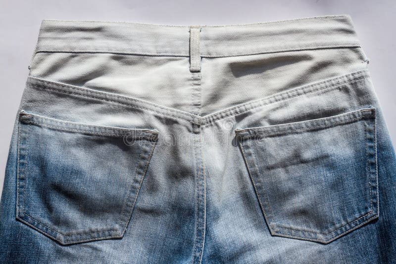 Back side of jean stock photo. Image of player, cloth - 56004236