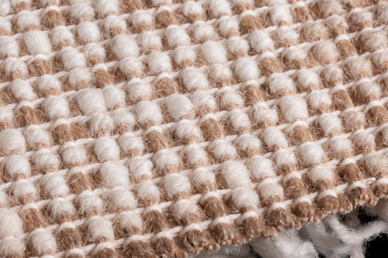 Back Side of Knotted Carpet Stock Image - Image of white, textile: 41296603