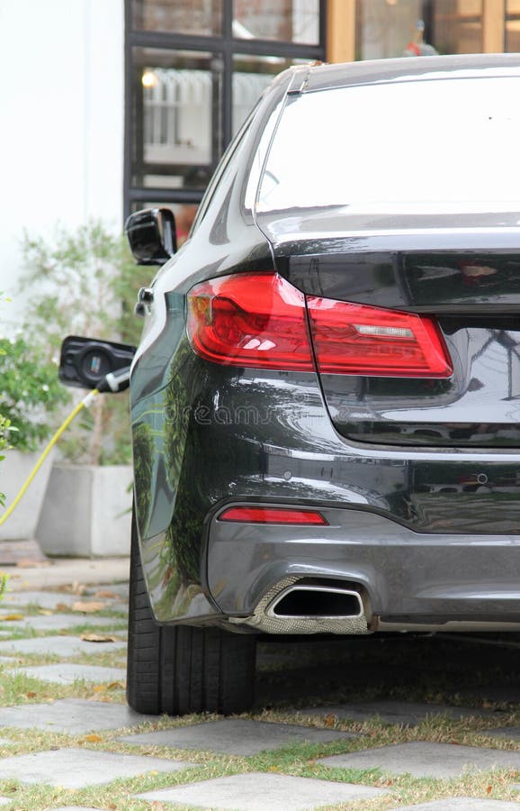 Back side of a luxury car stock photo. Image of style - 182052816