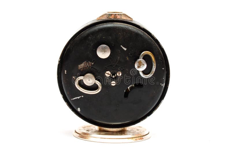 The Back Side of the Mechanical Clock Stock Photo - Image of together ...