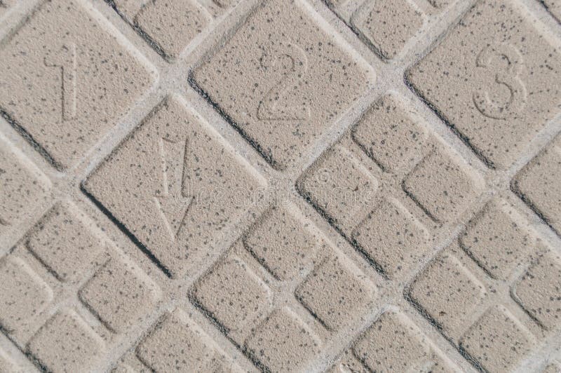 The Back Side of the Tile is Close-up. Texture of the Reverse Side of ...