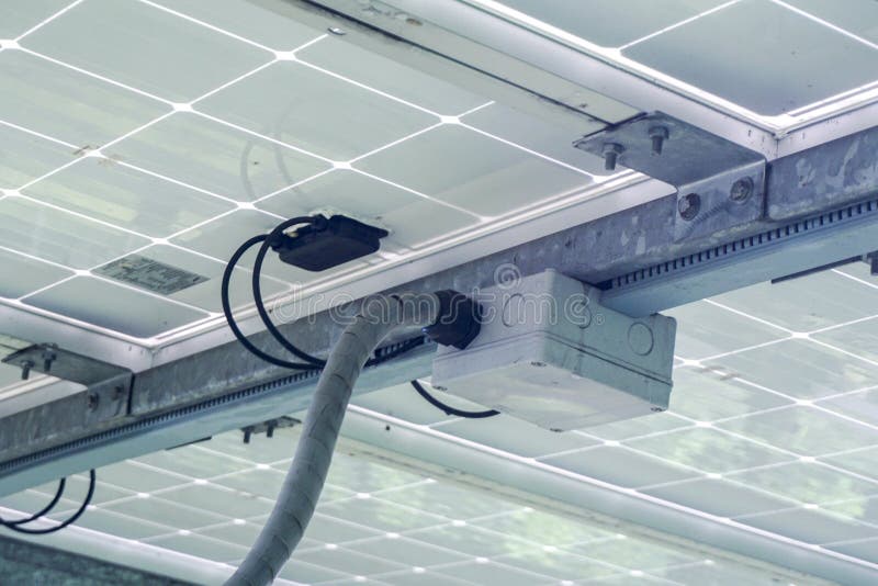 Solar panel stock image. Image of ecological, alternative - 209557257