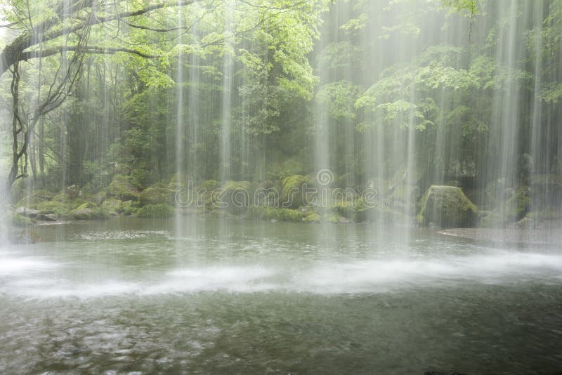 Side Waterfall stock image. Image of water, rocks, tranquil - 1778449