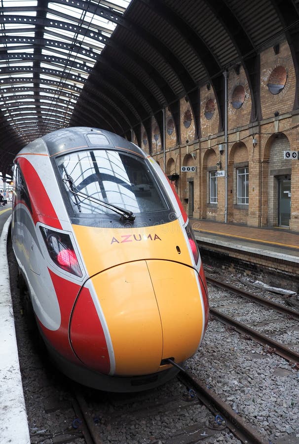 Portrait Format Picture of a Class 800 Azuma High-speed Train Editorial ...