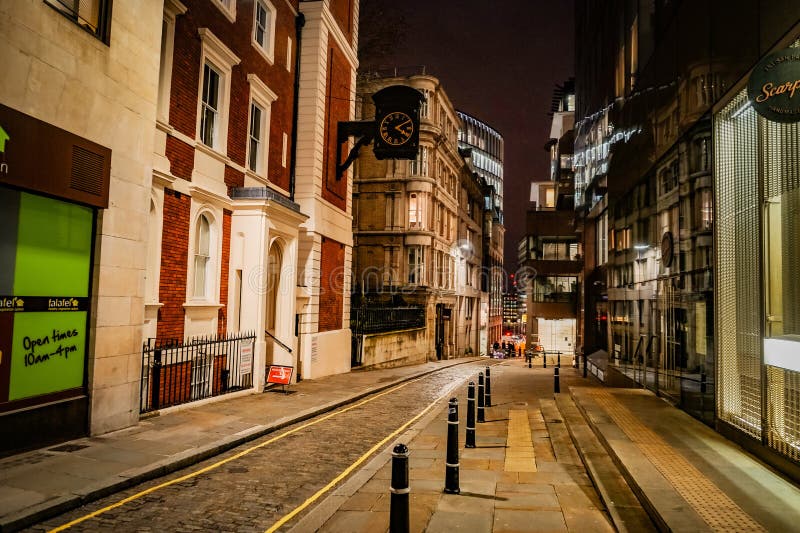 Back streets of london editorial stock image. Image of city - 349242279