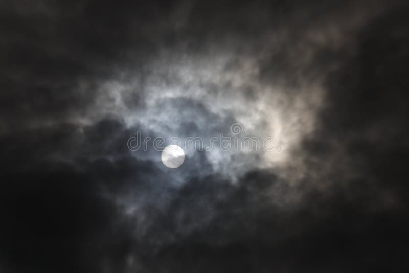 Back of the Sun stock image. Image of bright, moon, dark - 9444675
