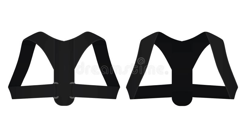 Back Belt Spine Support Icon. Simple Line Outline Vector Orthopedics ...