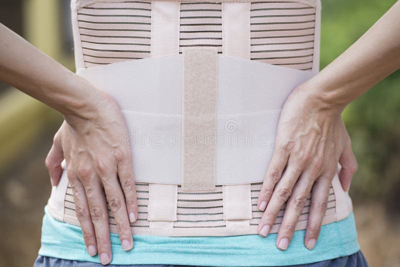 Back Support for Muscle Back Stock Photo - Image of corset, brace: 82377170