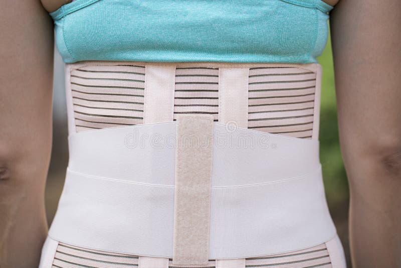 Back Support for Muscle Back Stock Image - Image of isolated, joint ...