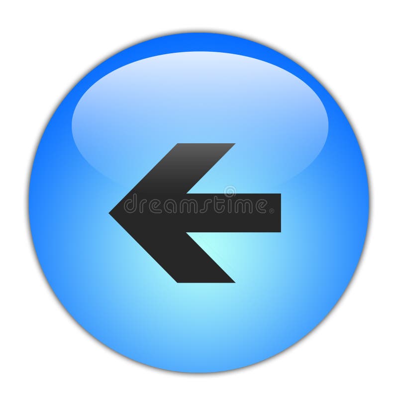 Back Button Symbol Icon Monogram Stock Illustration - Illustration of ...