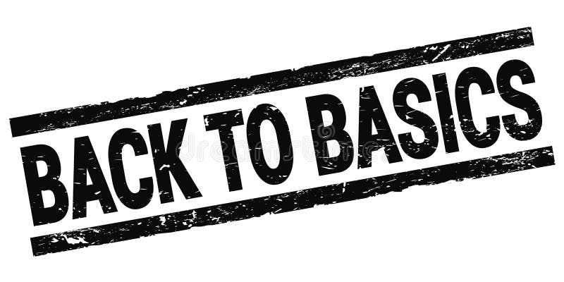 Back To Basics Logo Stock Illustrations – 48 Back To Basics Logo Stock ...