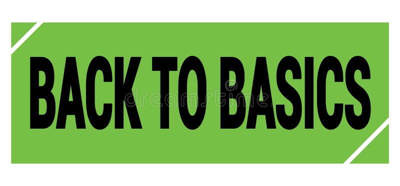 Back To Basics Logo Stock Illustrations – 43 Back To Basics Logo Stock ...