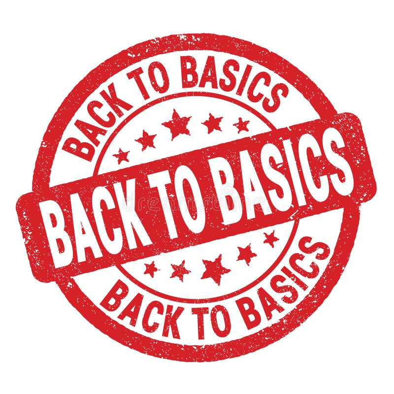Back To Basics Logo Stock Illustrations – 42 Back To Basics Logo Stock ...