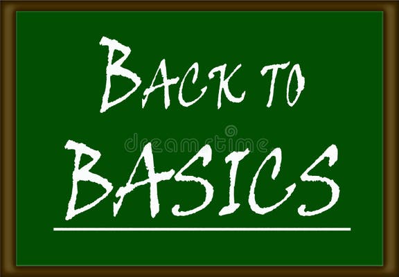 Back To Basics Stock Illustrations – 697 Back To Basics Stock ...