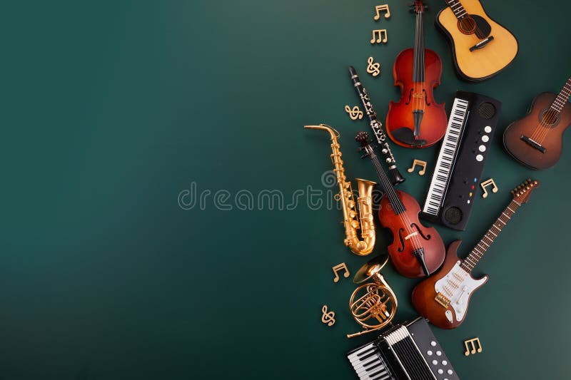 Back To Music School Concept. Music Lesson School Education Concept ...