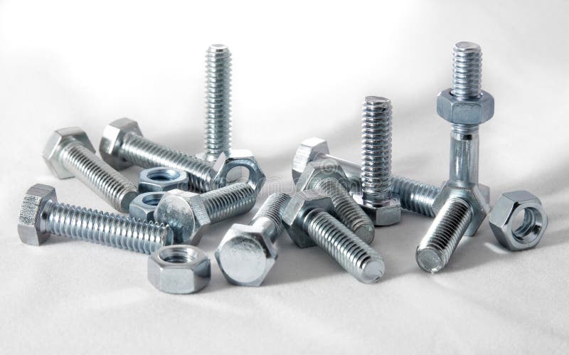 Nuts and bolts stock photo. Image of basic, hardware - 13065354