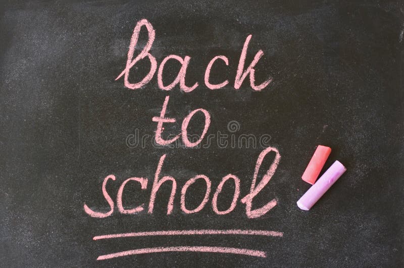 Back to school stock image. Image of symbol, text, blackboard - 2950457