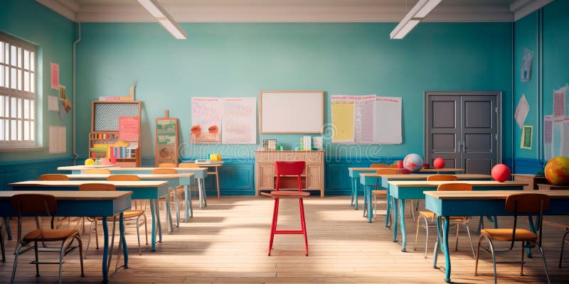 School Setting Stock Illustrations – 3,092 School Setting Stock ...