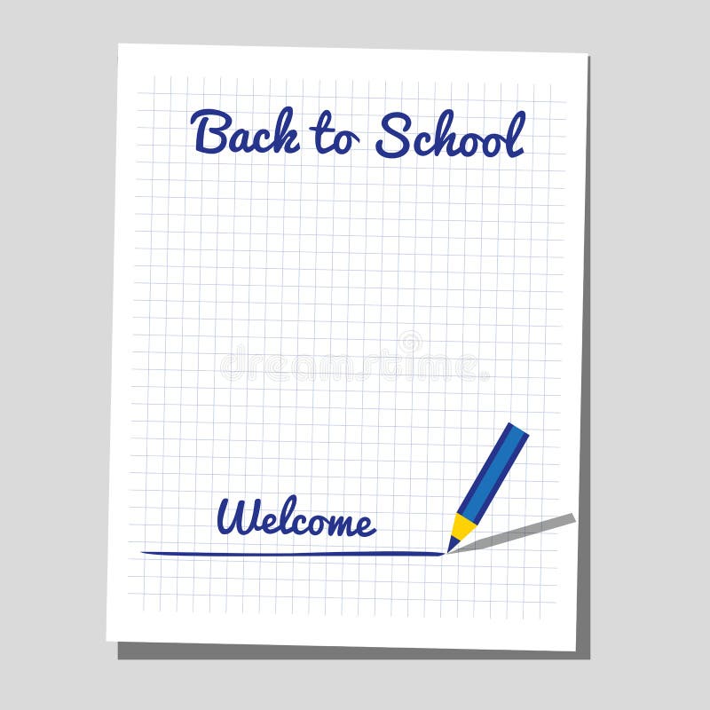 Welcome Back Border Frame Stock Illustrations – 740 Welcome Back Border ...