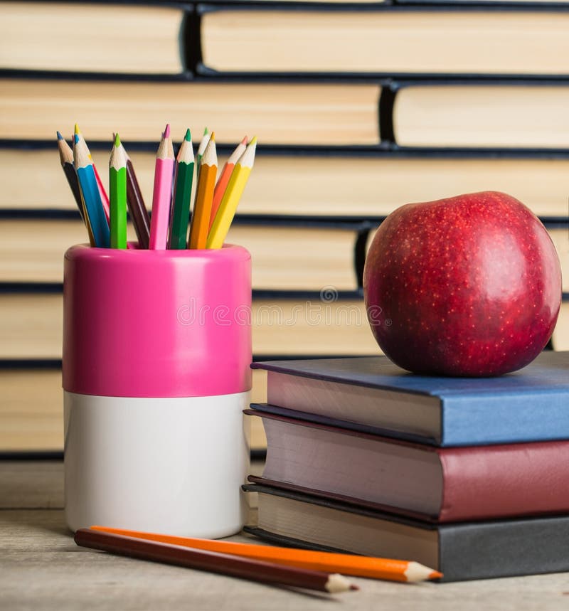 Back to school stock photo. Image of pencil, college - 197481108