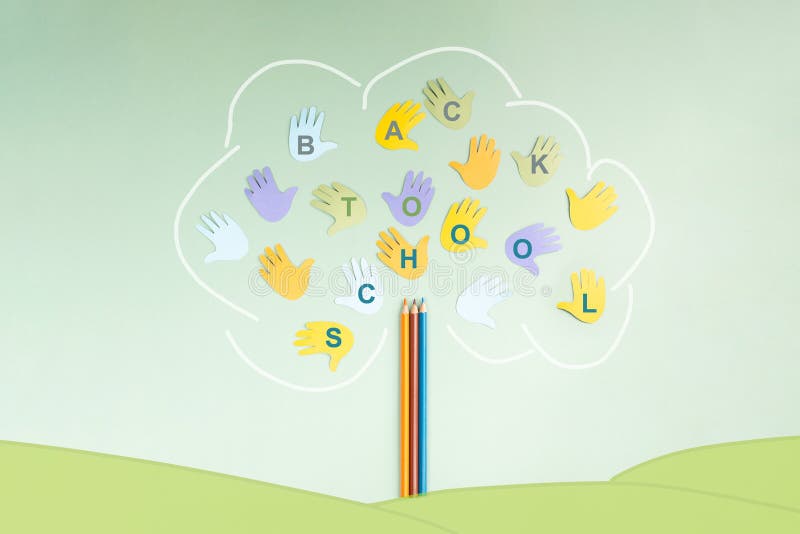 School tree of wisdom stock image. Image of park, flower - 242876857