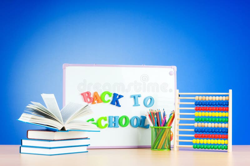 Back to school concept stock photo. Image of study, black - 20715128