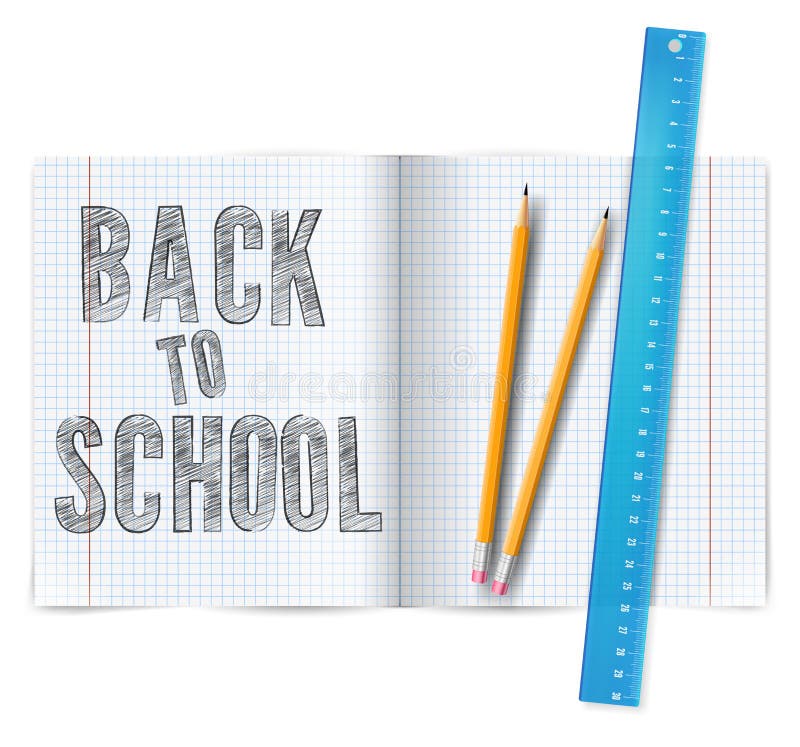 Back to school stock vector. Illustration of education - 42112564