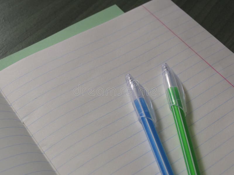 Back To School Concept. Turn the Notebook into a L Stock Photo - Image ...
