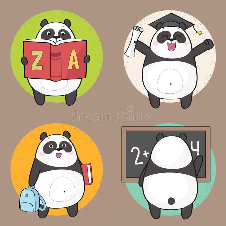 Panda Classroom Stock Illustrations – 229 Panda Classroom Stock ...