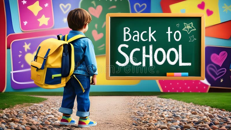 Back to school days stock illustration. Illustration of happy - 333412516