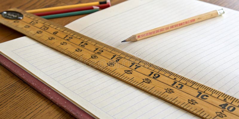 Back To School Design Resource HandDrawn Ruler and Blank Space for ...