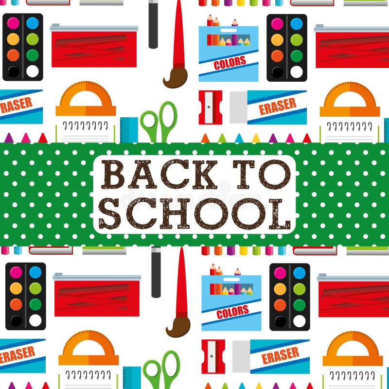 Back to school design stock vector. Illustration of study - 63936807