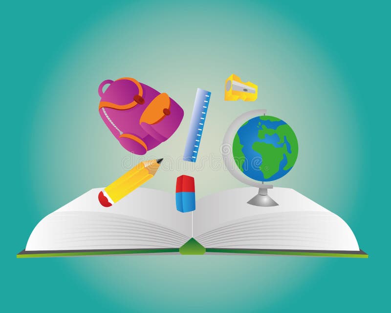 Popular School Stuff Stock Illustrations – 11 Popular School Stuff ...