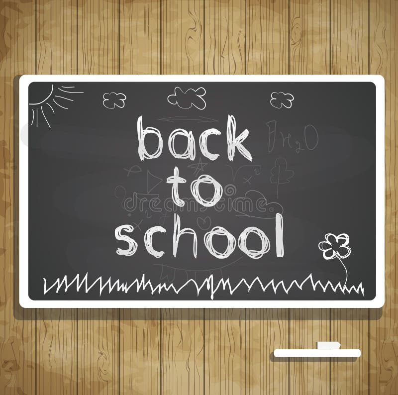 Set of School Board Blackboards. Back To School Stock Vector ...