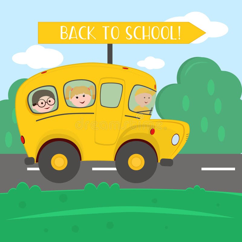 Cartoon Kids Riding Pencil Stock Illustrations – 84 Cartoon Kids Riding ...