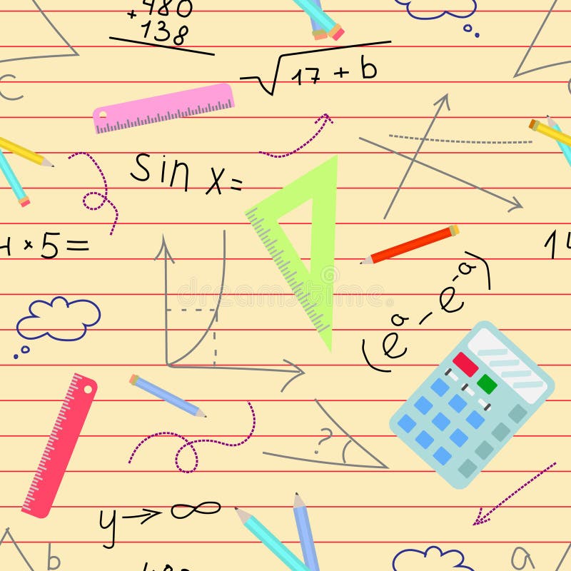 Blackboard Formulas Numbers Stock Illustrations – 136 Blackboard ...