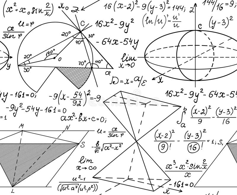 Handwritten School Formulas Stock Illustrations – 1,140 Handwritten ...