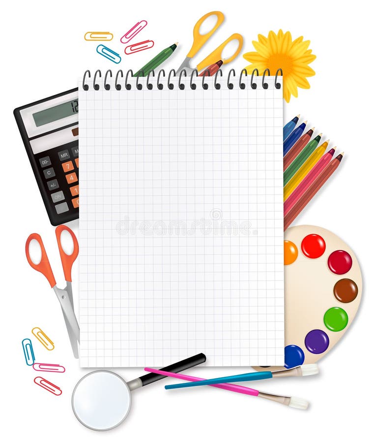 Flower Design Border Isolated On White. Vector. - Free Photo from StockFreeImages