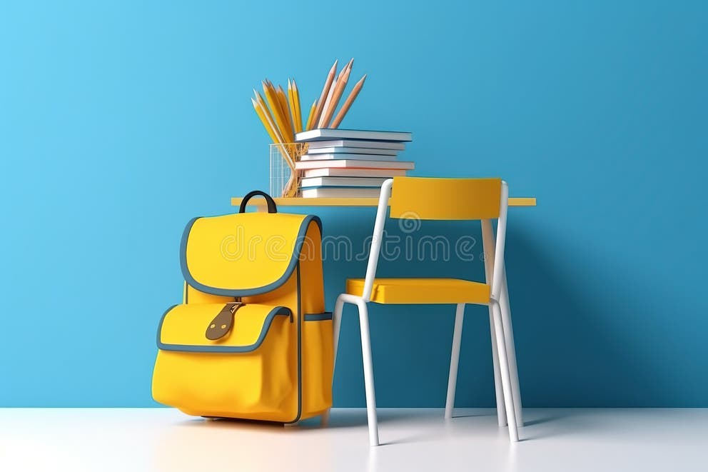 Back To School & Online School Concept. Back To School & Online School ...